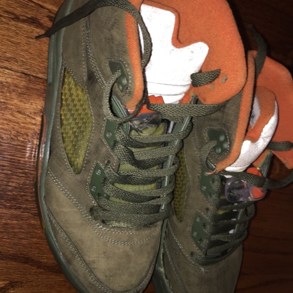 Nike | Shoes | Rare Olive 5s Og Jordan Olive 5s | Poshmark